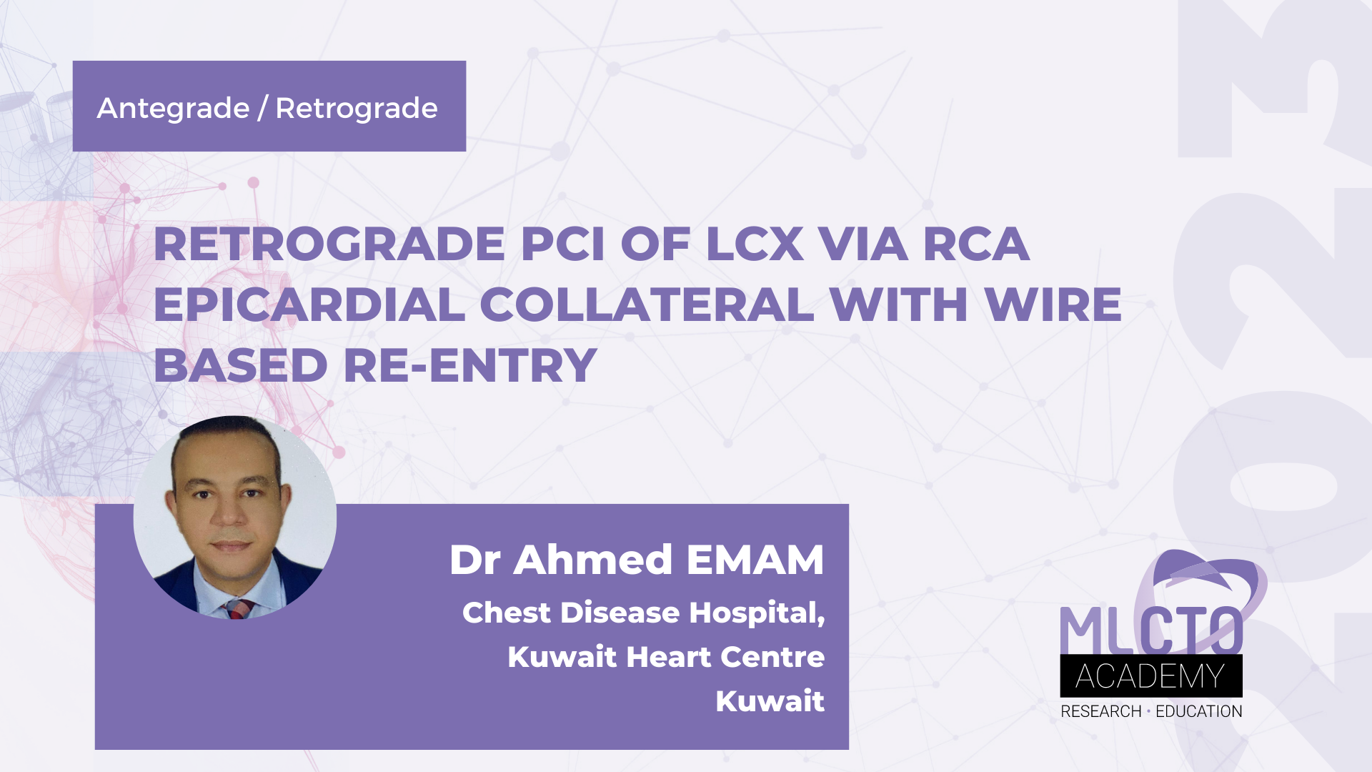 Retrograde PCI of LCX via RCA Epicardial Collateral with wire based re ...