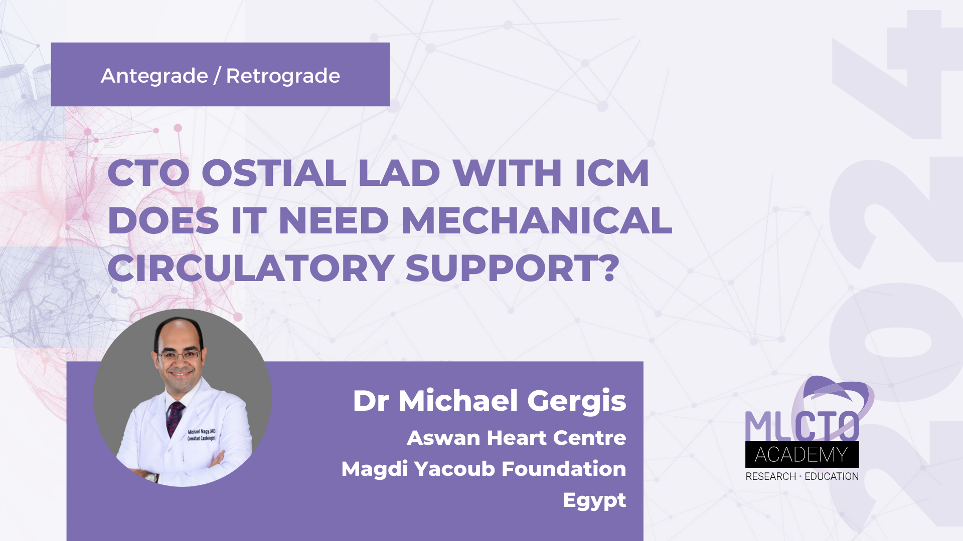 CTO ostial LAD with ICM, does it need mechanical circulatory support ...